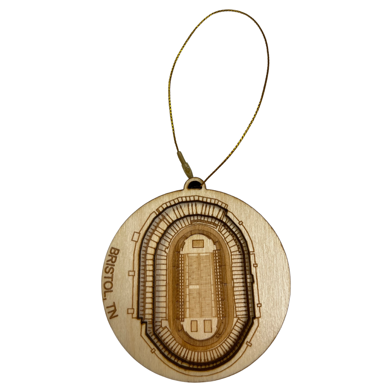 Bristol, Tennessee Ornament Art (Bristol Motor Speedway) – StadiumMapArt