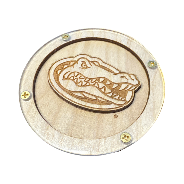 Florida Gators Logo Coaster – StadiumMapArt