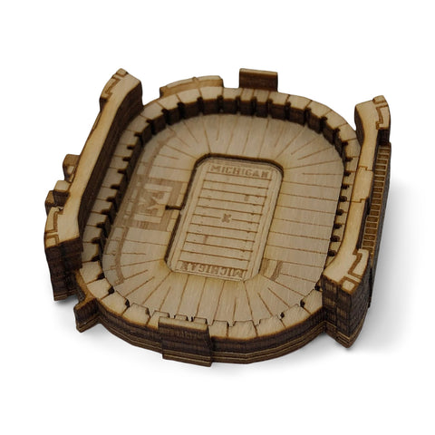 Ann Arbor, Michigan Magnet Art (Michigan Stadium)