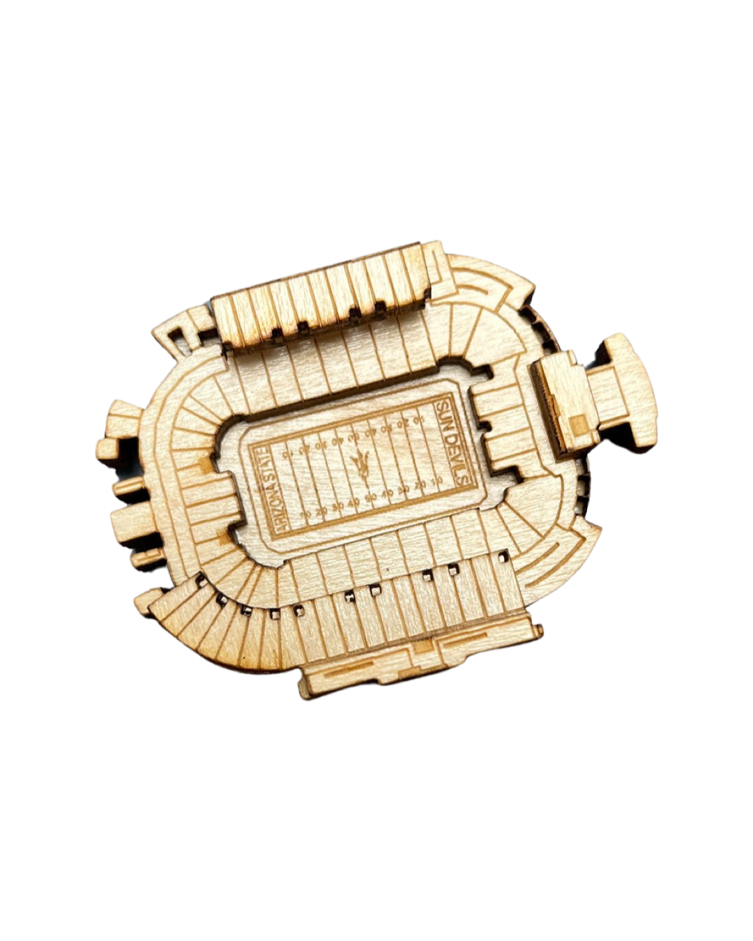 Tempe, Arizona Magnet Art (Sun Devil Stadium) – StadiumMapArt