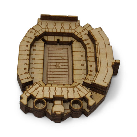 Gainesville, Florida Magnet Art (Ben Hill Griffin Stadium)