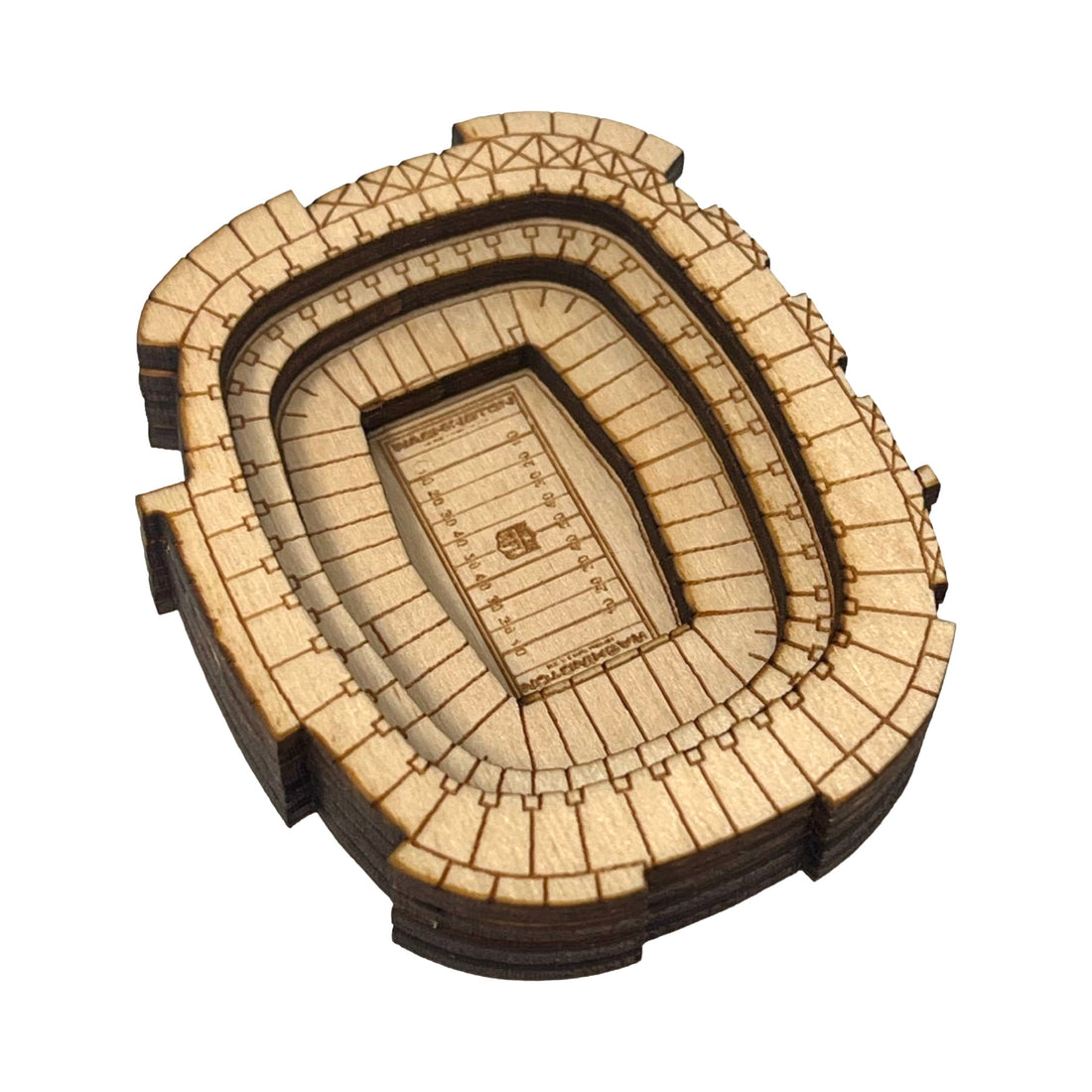 Washington DC Magnet Art (FedEx Field) – StadiumMapArt