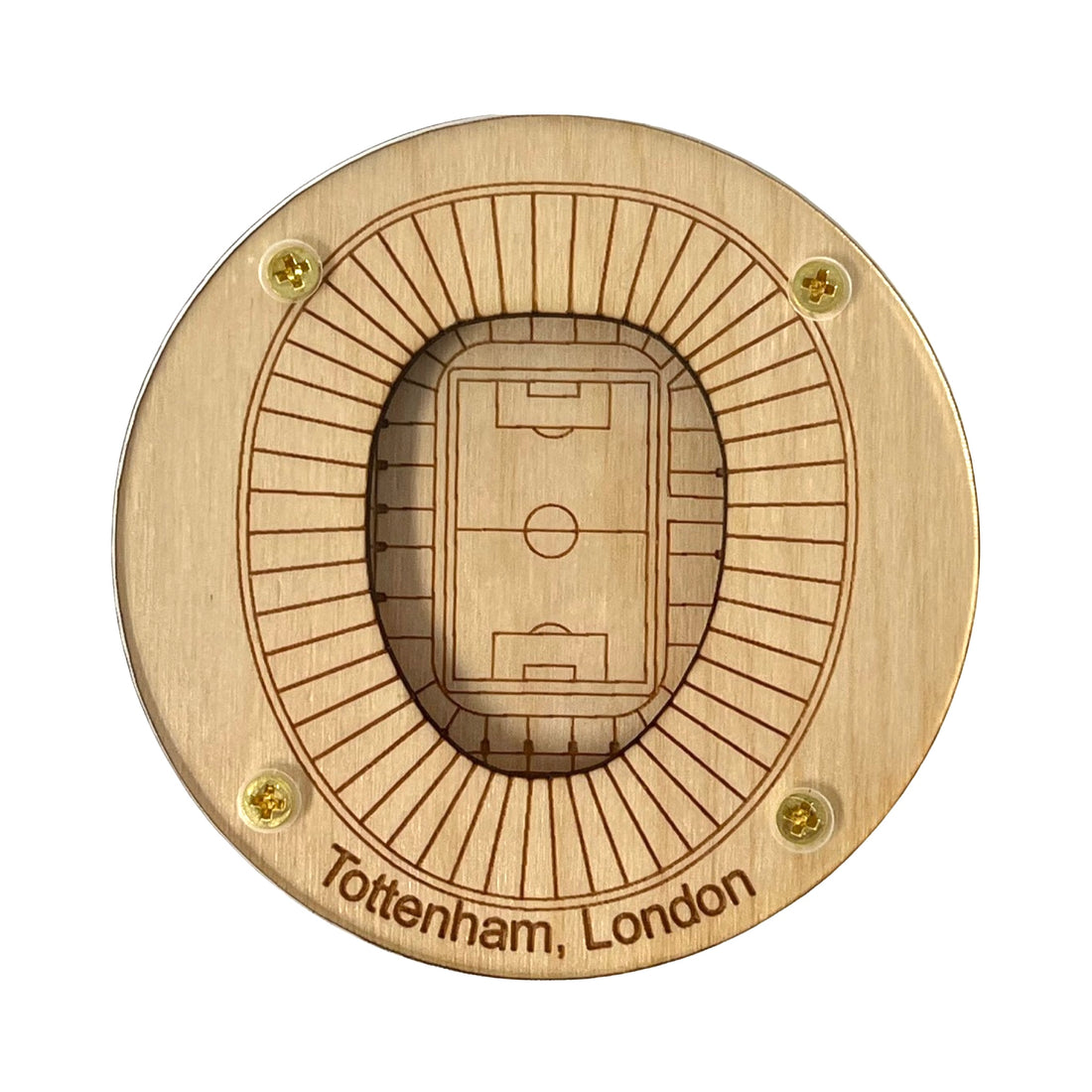 London, England Coaster Art (Tottenham Hotspur Stadium) – StadiumMapArt