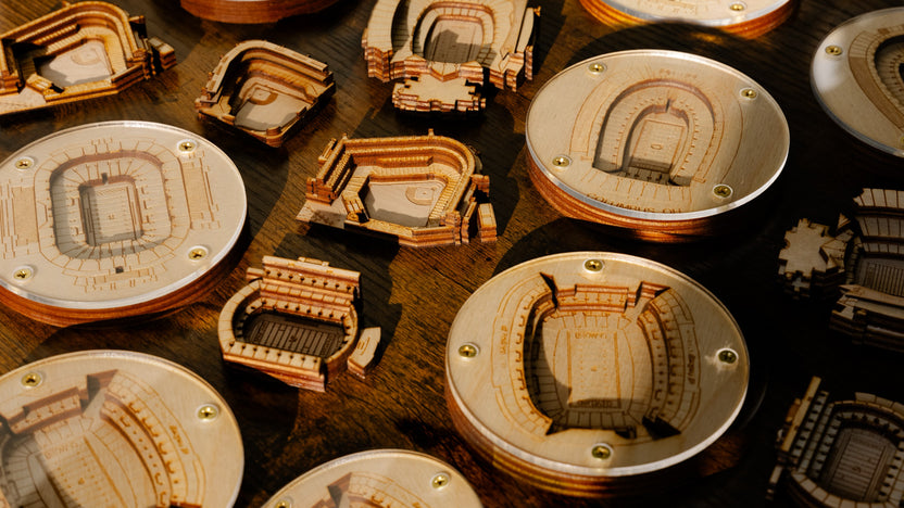 Stadium Map Art | Custom Laser-Engraved Maps – StadiumMapArt