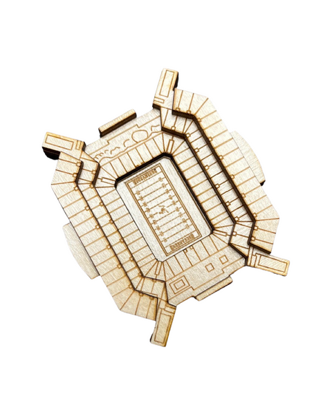 Tampa Bay, Florida Magnet Art (Raymond James Stadium)