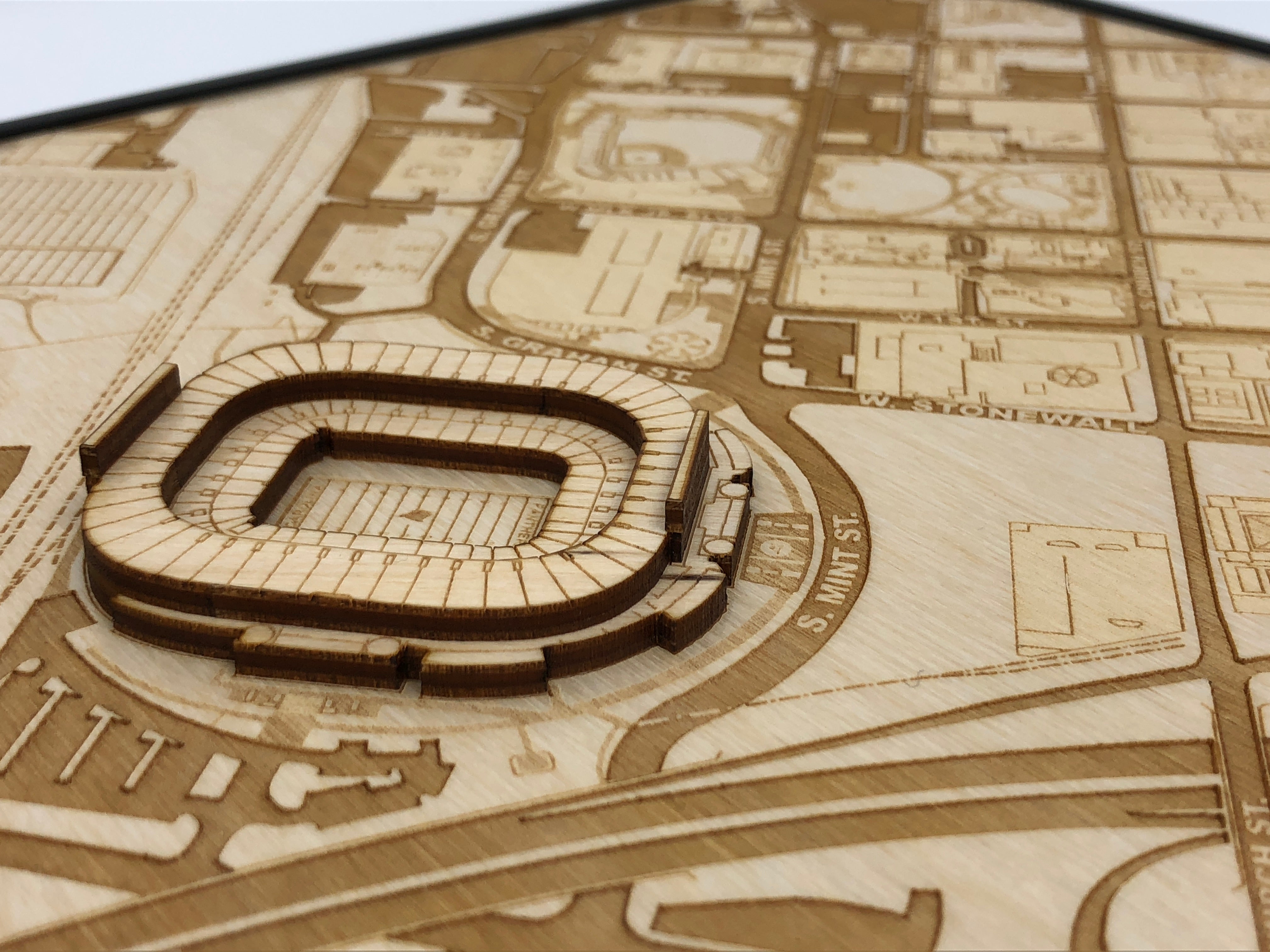 Charlotte, North Carolina Stadium Map – StadiumMapArt